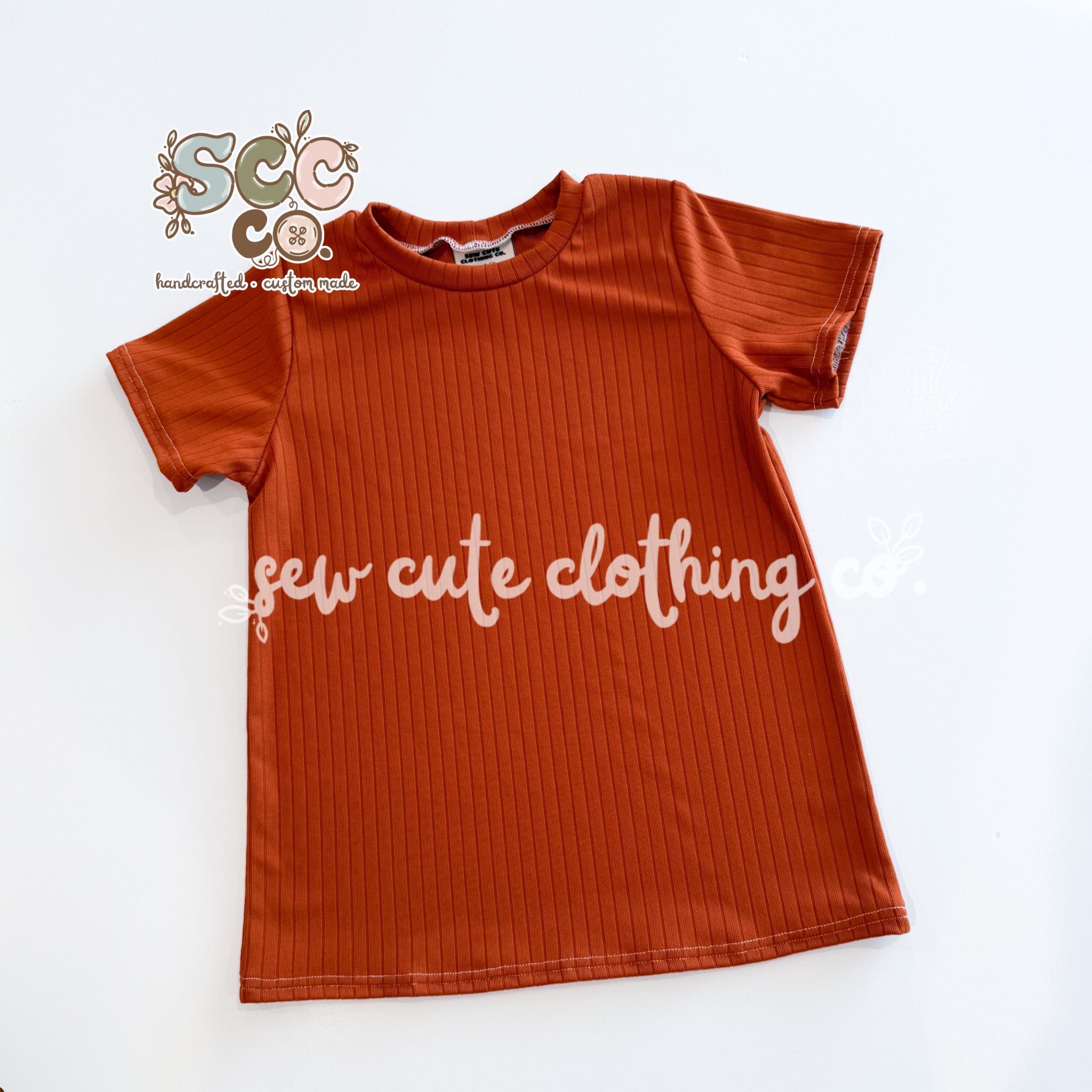 6/7 Basic SS Tee – Sew Cute Clothing Co.